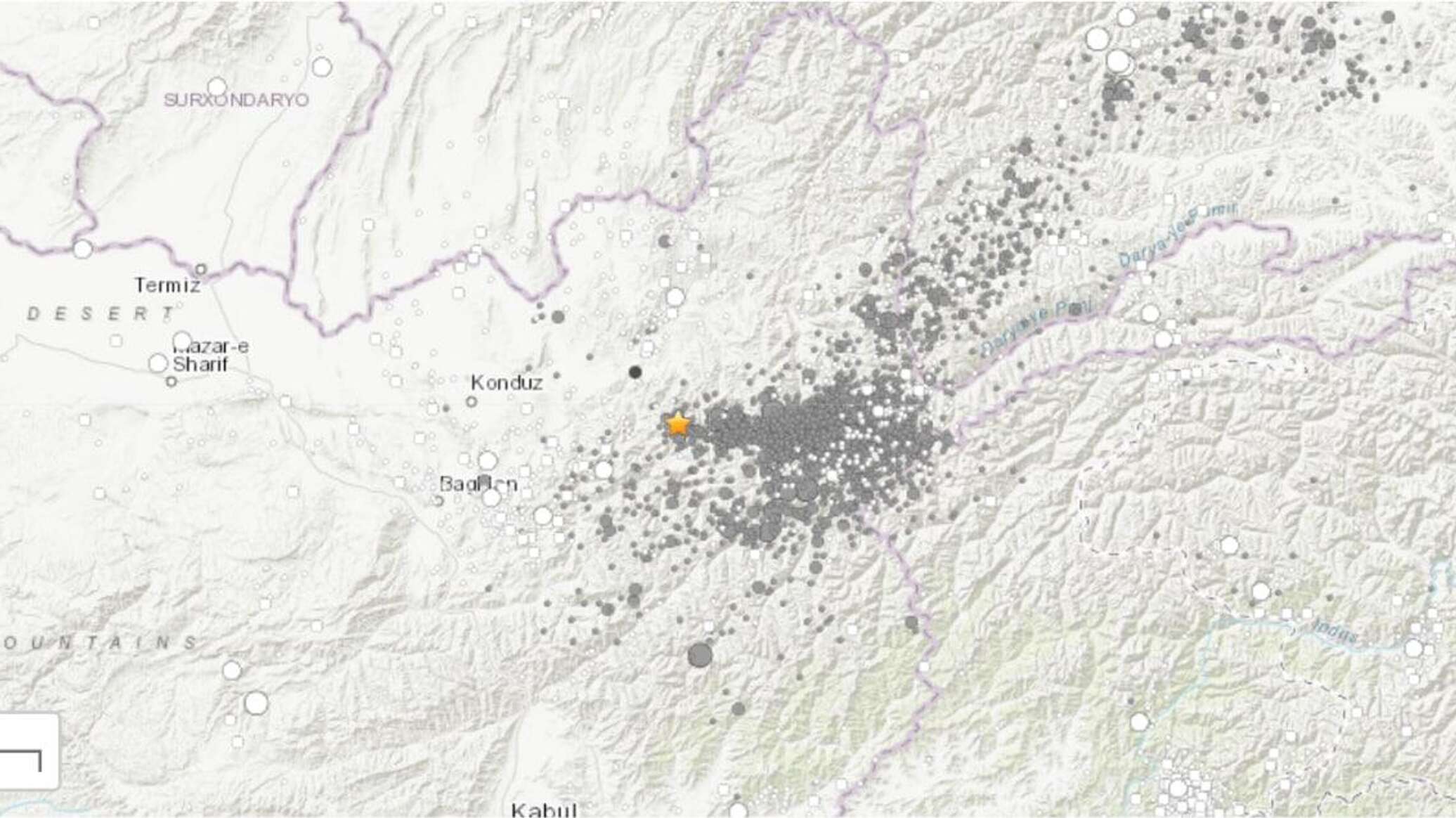زمین لرزه‌ ولایت تخار را تکان داد - 11.12.2023, اسپوتنیک افغانستان